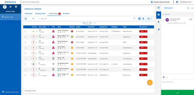 Amadeus Releases New HotSOS Experience Assisting Hotels to Improve ...