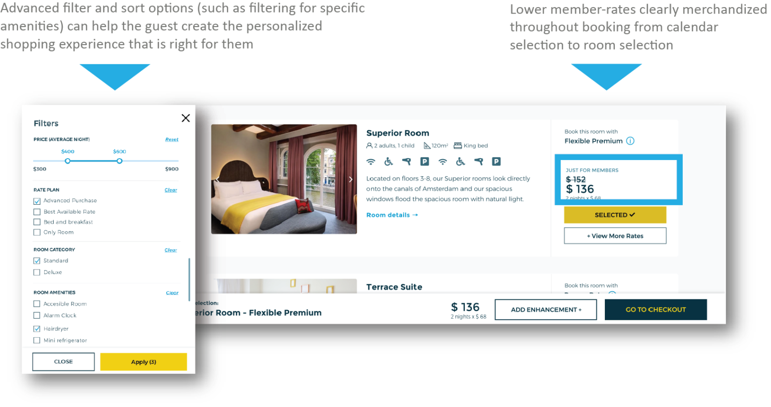 IHotelier® Enhanced Booking Engine · Amadeus Hospitality