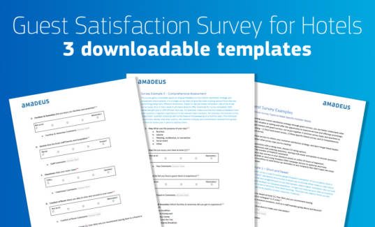 Free 2025 Guest Survey Templates | Amadeus Hospitality