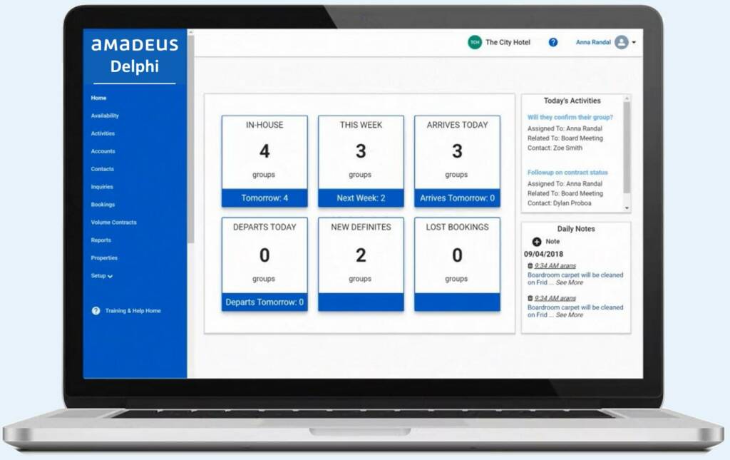 Amadeus Hospitality Sales and Catering Software | Delphi