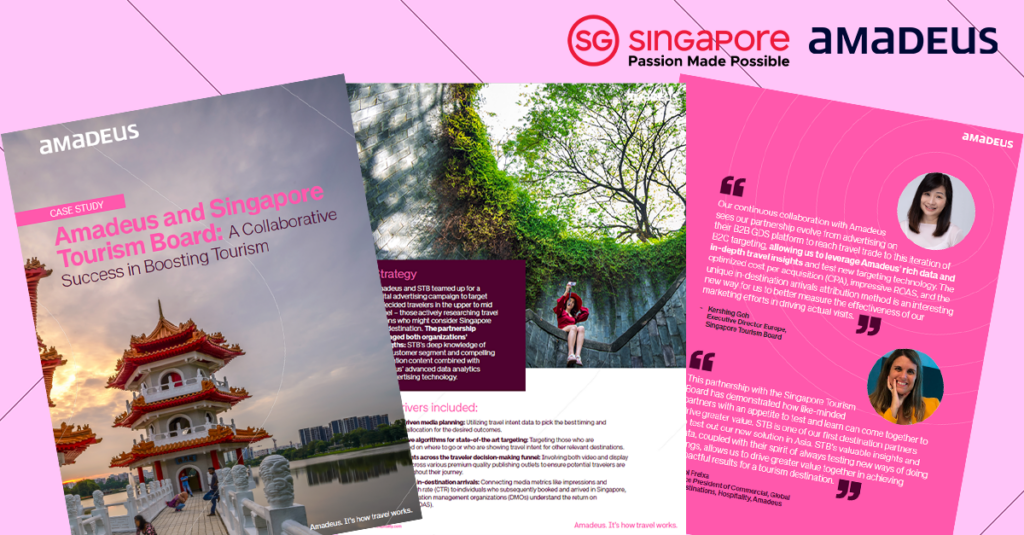 Singapore Tourism Board Case Study - Amadeus Hospitality