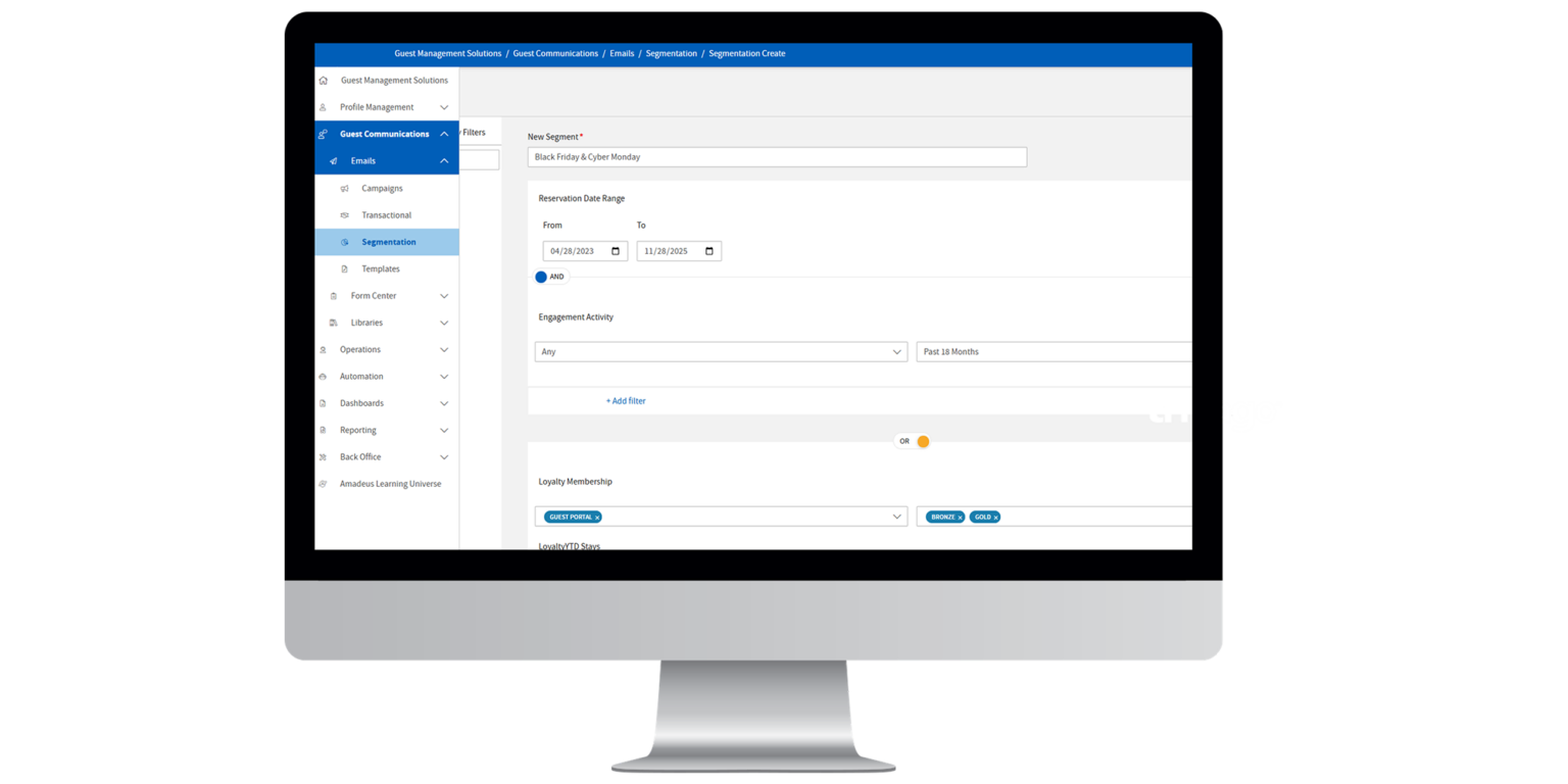 Hotel Guest Management Software · Amadeus Hospitality